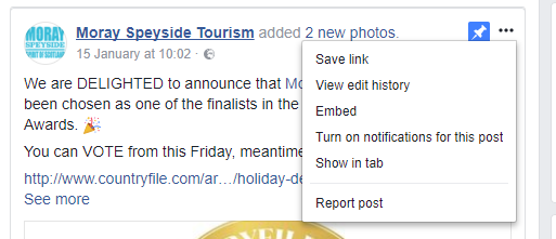 How to schedule a shared post on Facebook